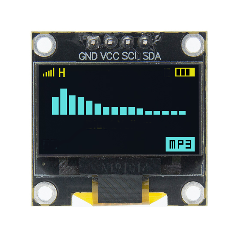 0.96 inch IIC Serial 4pin White/Blue/Yellow Blue/Yellow OLED Display ...