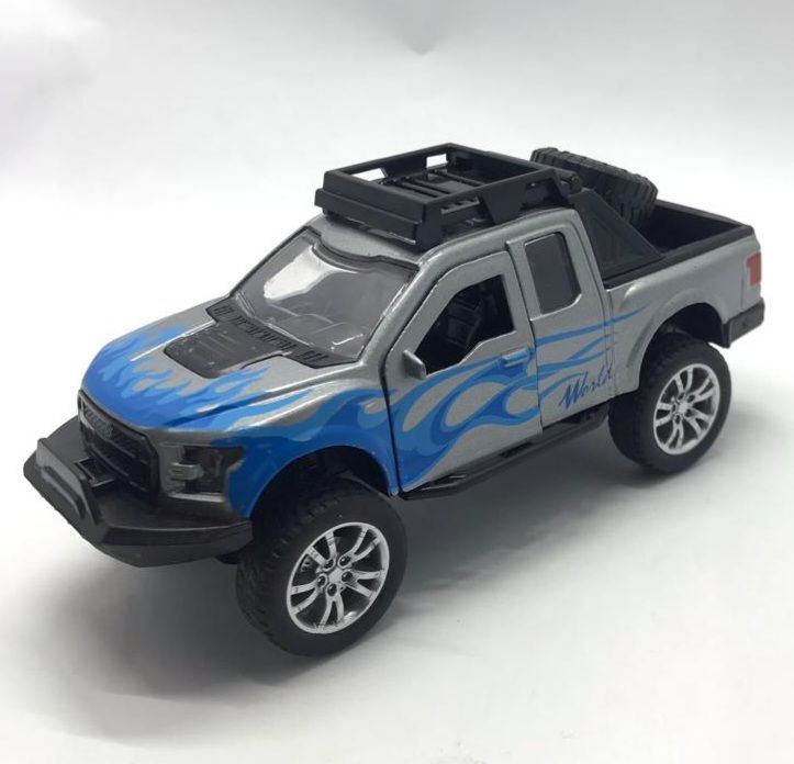 Hilux Dala Toy – Alloy Metal Pickup Truck, Pull Back Action, Realistic ...