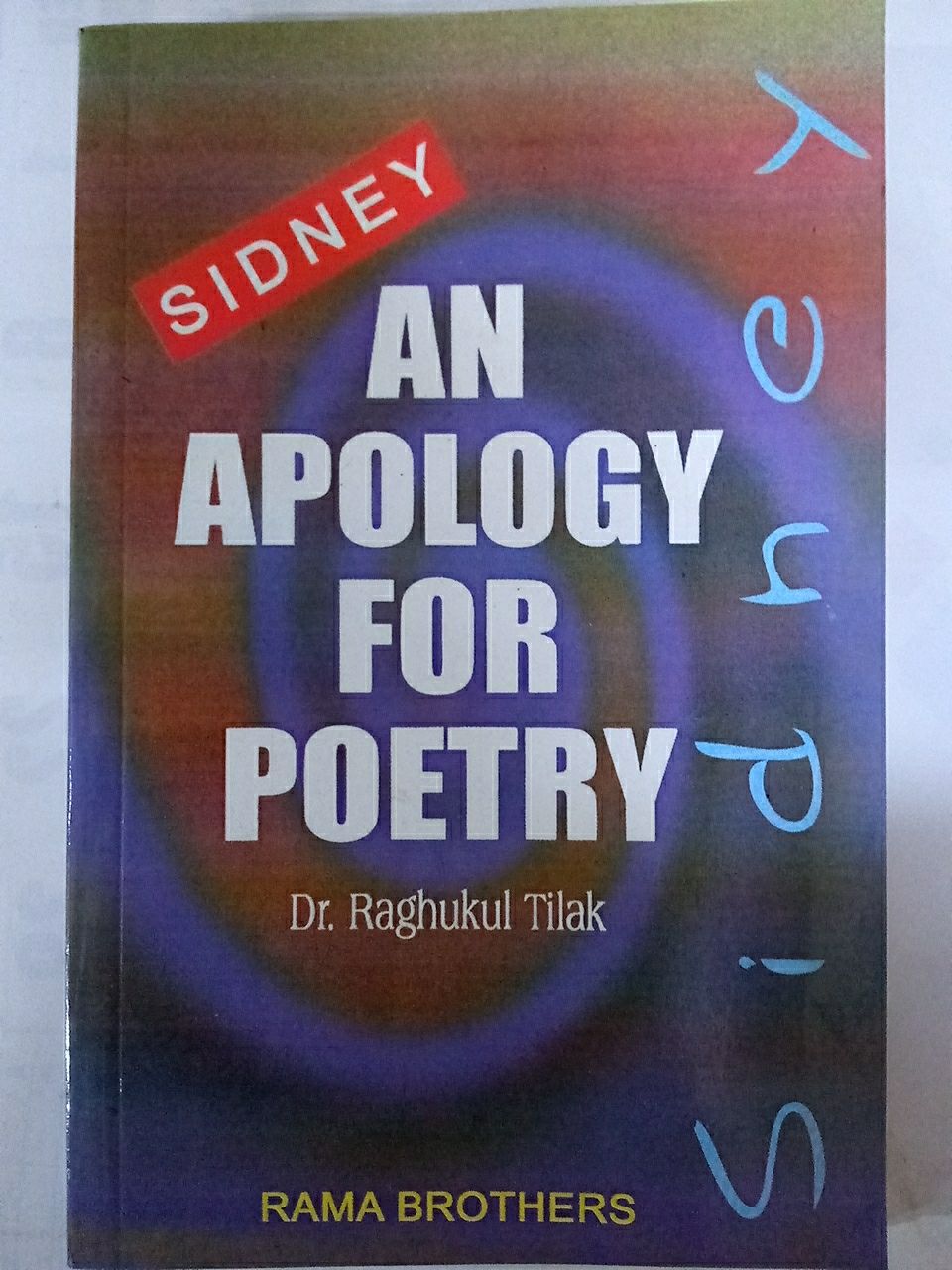 AN APOLOGY FOR POETRY BY SIR PHILIP | Daraz.pk