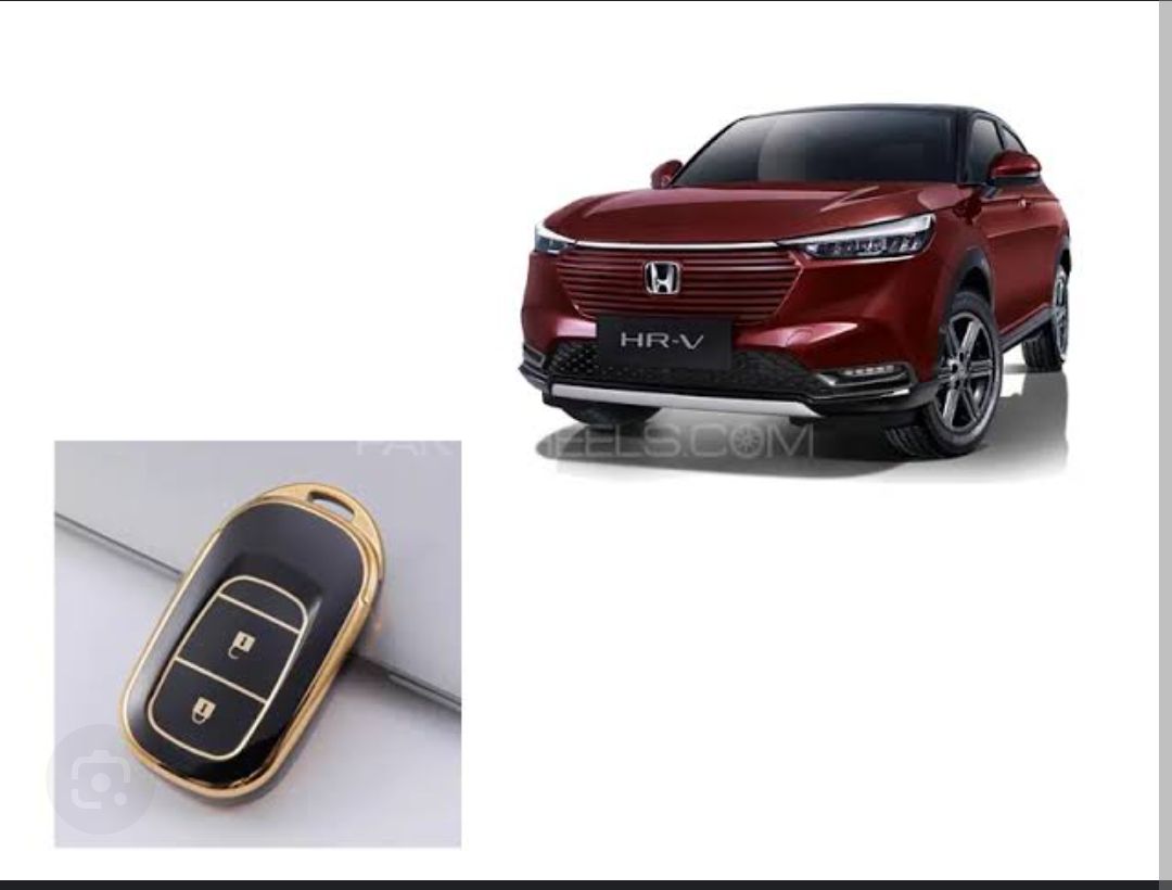 Honda HRV Soft plastic TPU remote key cover black Daraz.pk