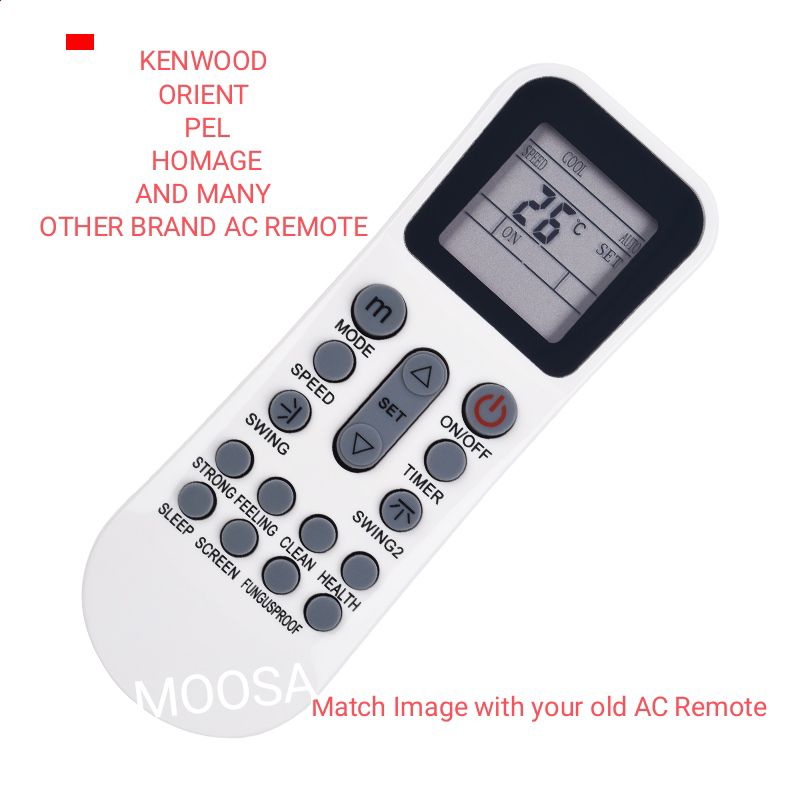 Kenwood Pel Orient Homage ac remote / Ac remote / air conditioner ...