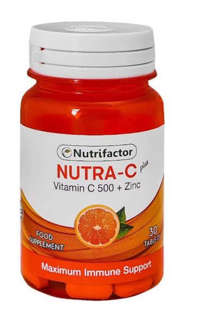 NUTRA C +ZINC 30 TABLET NUTRIFACTOR | Daraz.pk