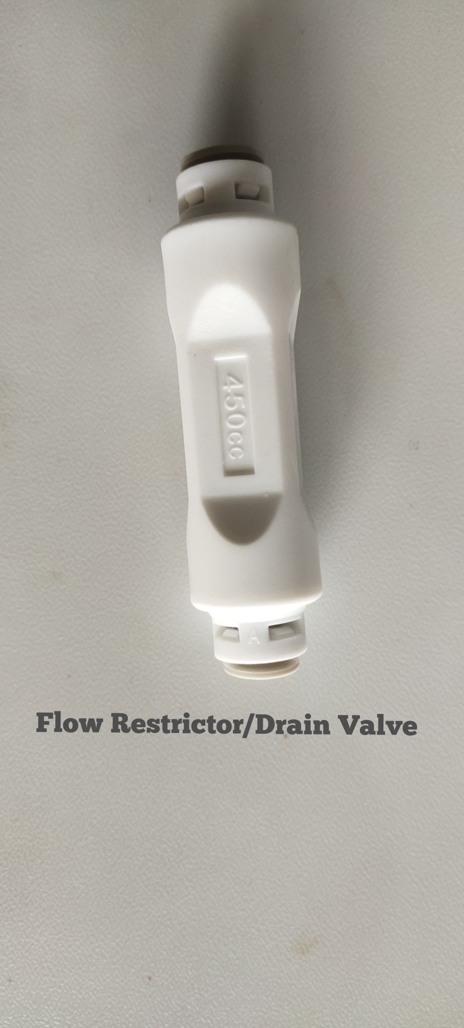 (450Cc )Flow Restrictor / drain valve/ for Ro System water filter plant ...