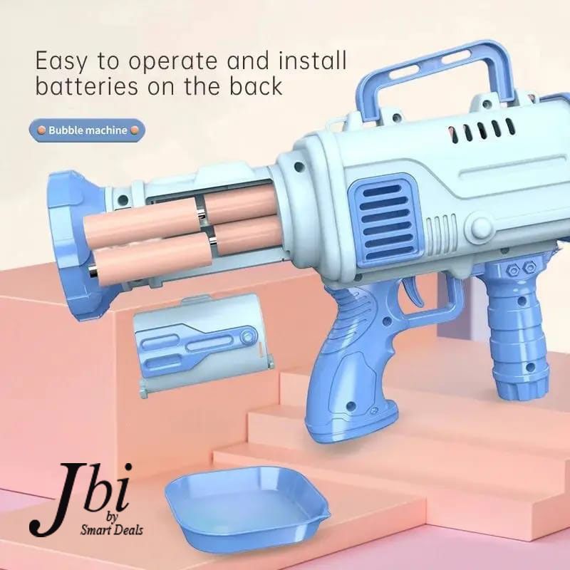 32-hole Bazooka Bubble Gun is a premium quality machine. Super-fun ...