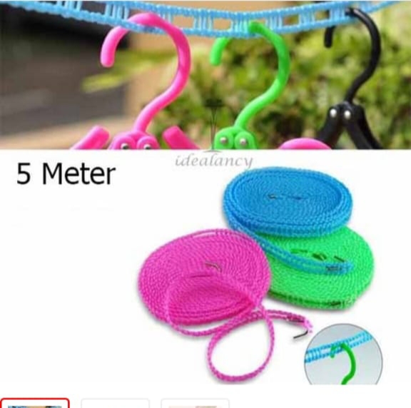 clothes hanging rope 5 meter | Daraz.pk