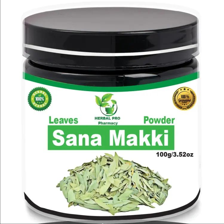 Sana Makki Powder (Sana Makki Leaves Powder) 100GM(سنا مکھی) | Daraz.pk