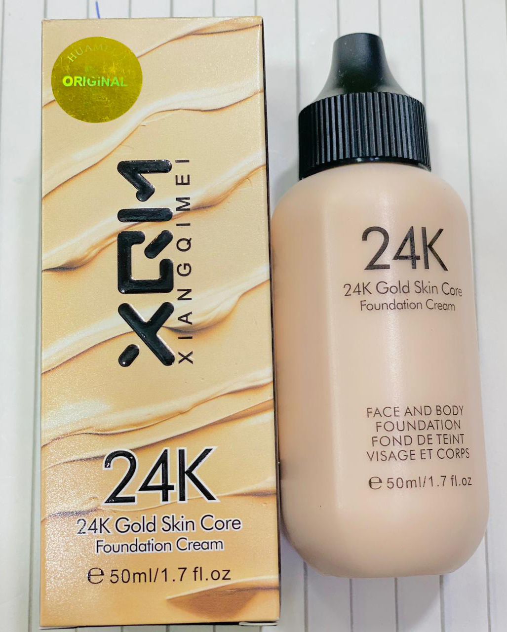 XQM 24k skin core foundation cream | Daraz.pk