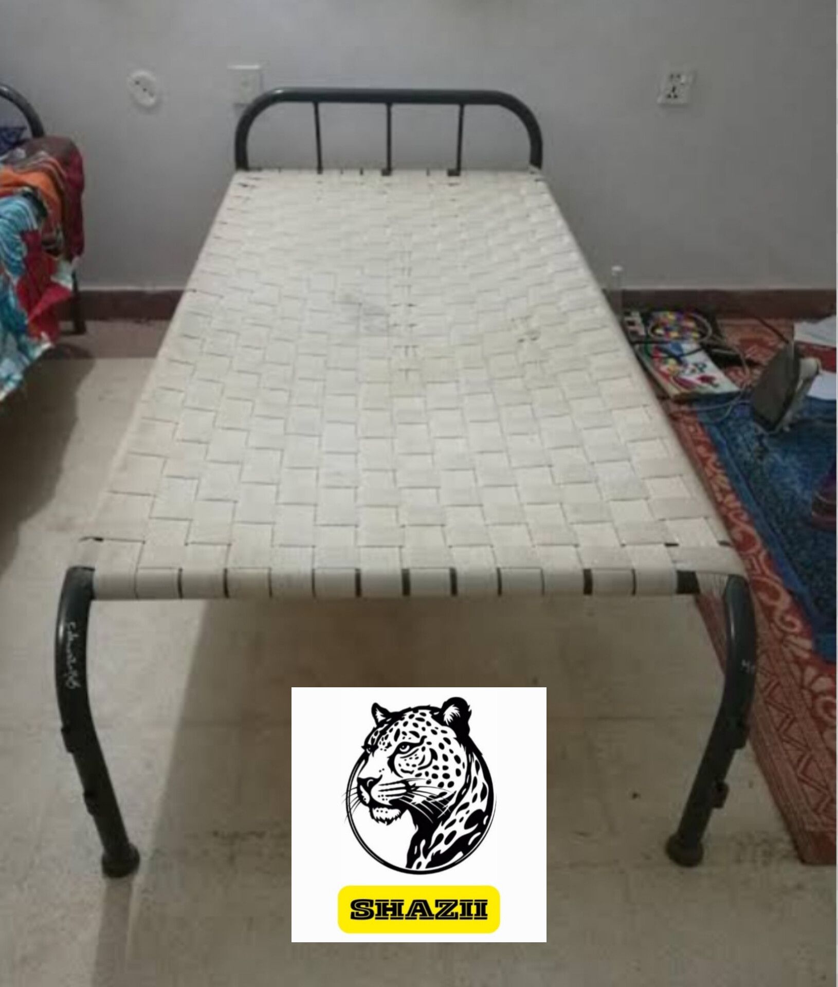 Army Charpai , Iron bed , Charpai , Fixed charpai, Iron Charpai | Daraz.pk