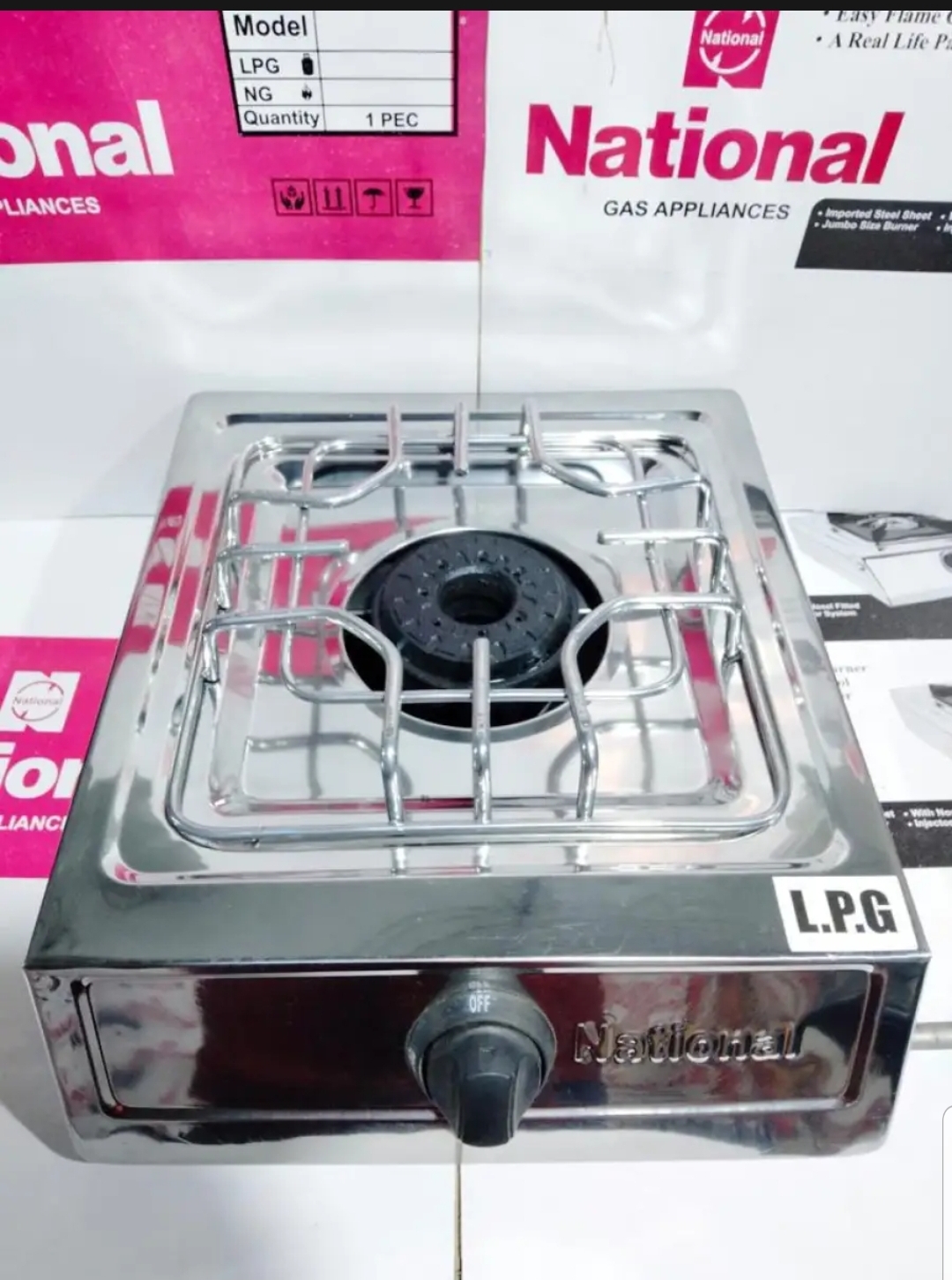 National Stove for Kitchen Gas Stove Single Burner a | Daraz.pk