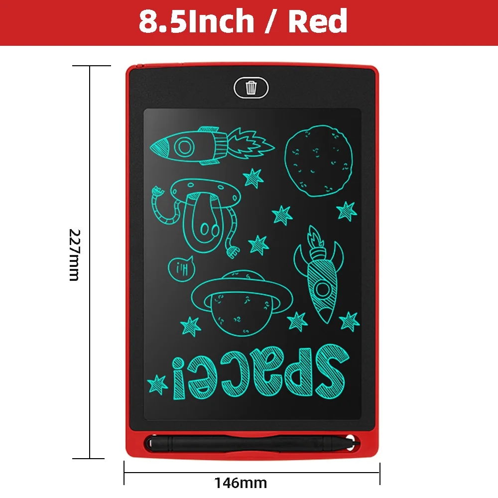 For kids 8.5Inch Electronic Drawing Board LCD Screen Writing Digital ...