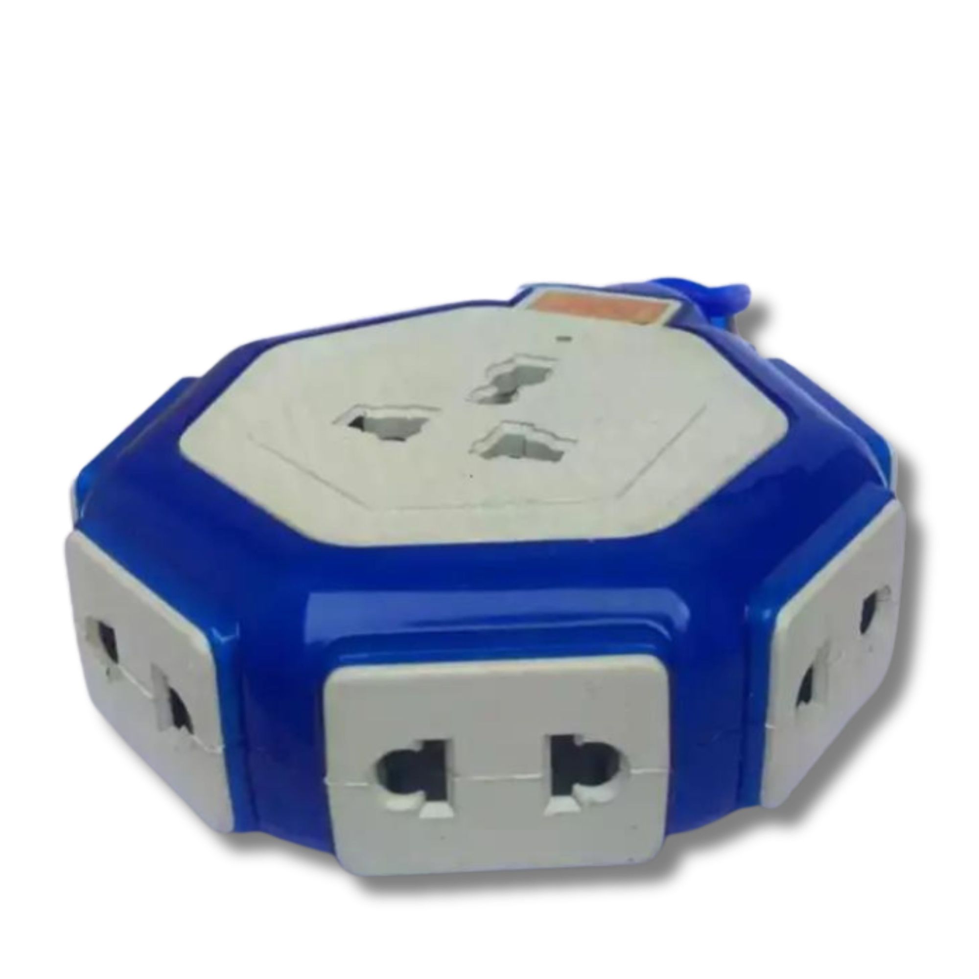 High-quality, multipurpose extension board with seven ports and cable ...