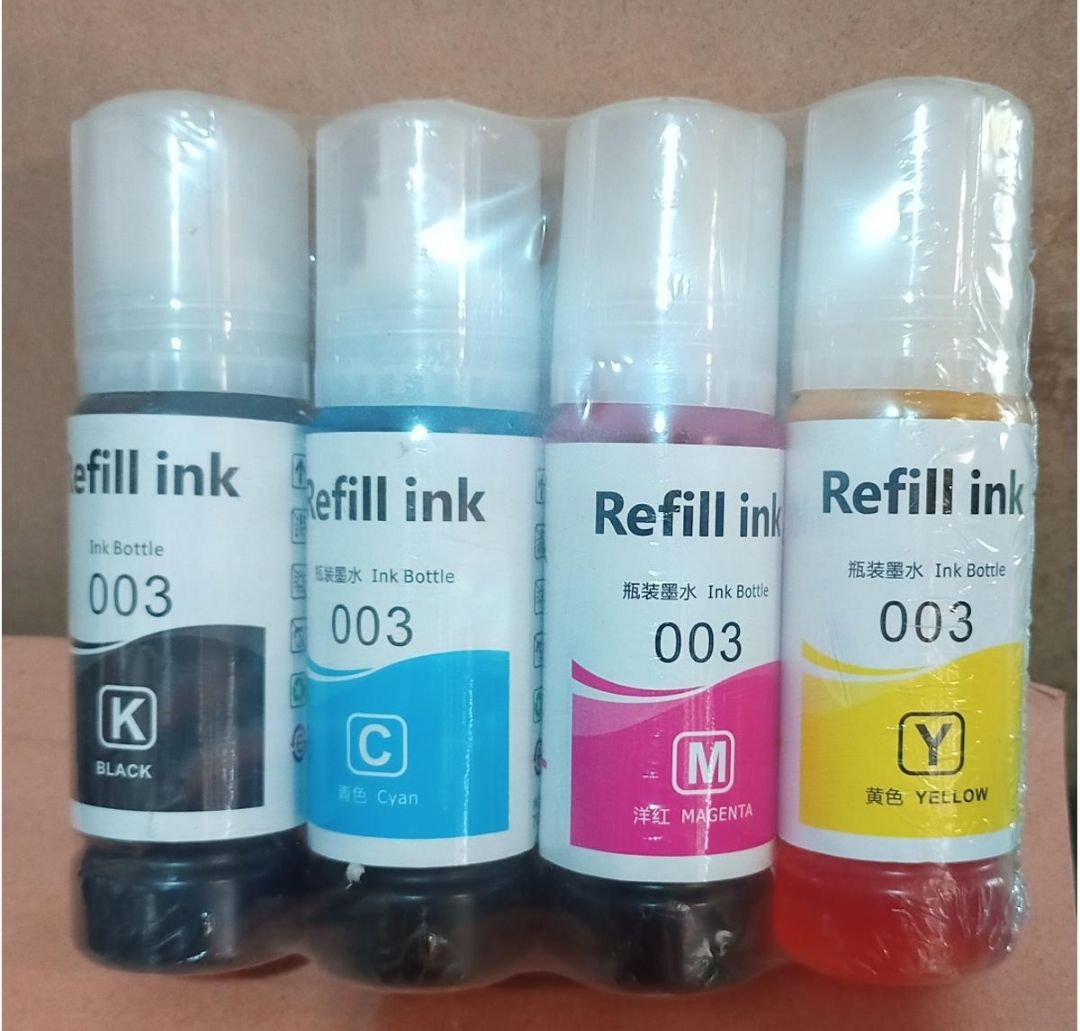 EPSON L3110 SERIES COLOR INKJET INK - ( 4 INKS ) TONER MAX | Daraz.pk