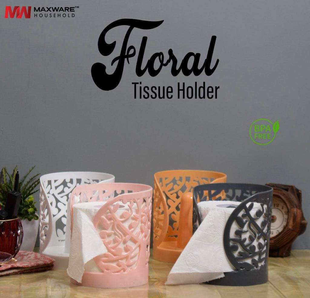 Tissue box Tissue holder Floral Design | Daraz.pk