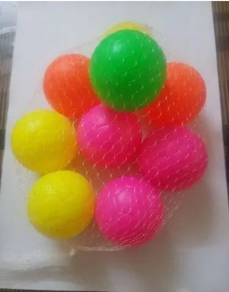 LDPE Multicolour Round Plastic Ball | Daraz.pk