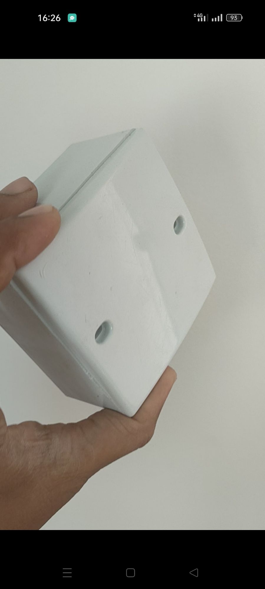 Plastic Box 4x4 Inches Adaptable Junction Box ( Plastic Enclosure Box ...