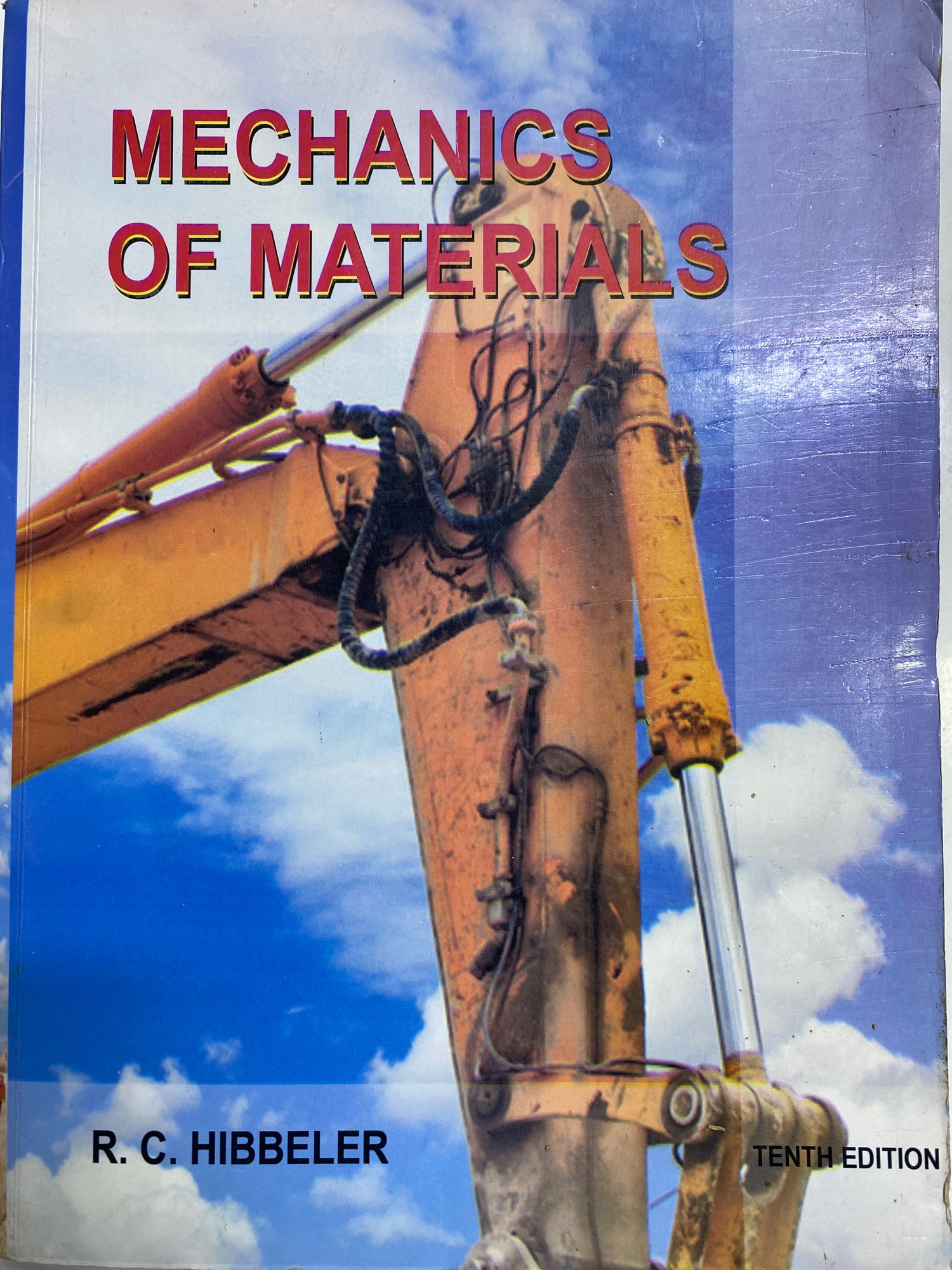 MECHANICS OF MATERIALS 10th EDITION BY R.C .HIBBELER | Daraz.pk