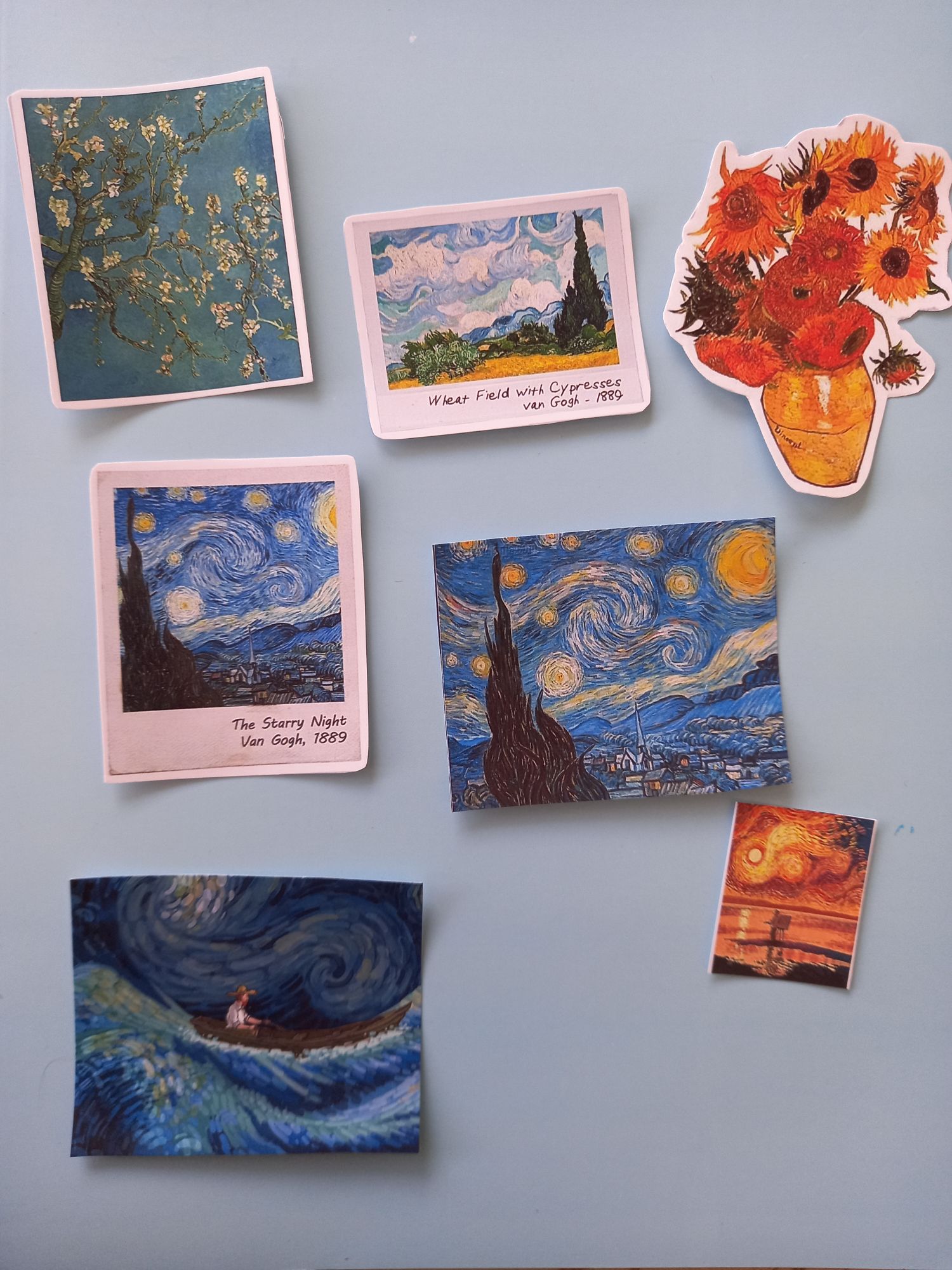 Van Gogh stickers - Pack of 7 | Daraz.pk
