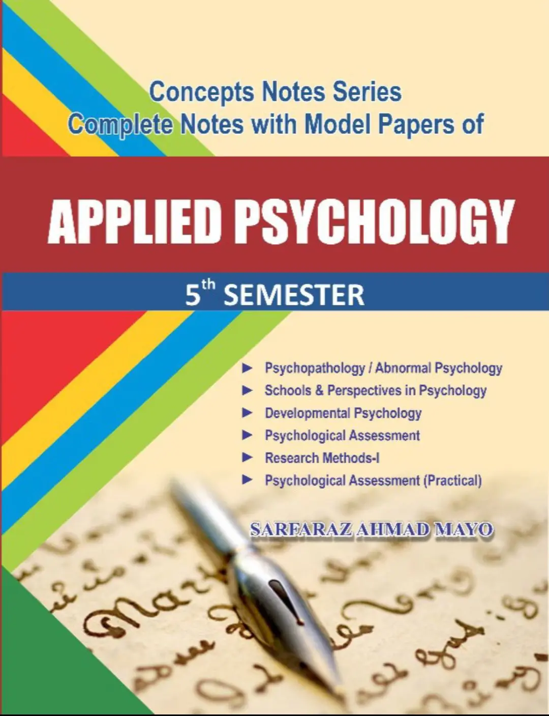 Processes Of Psychology And Applied Psychology BA 3rd Year, 58% OFF