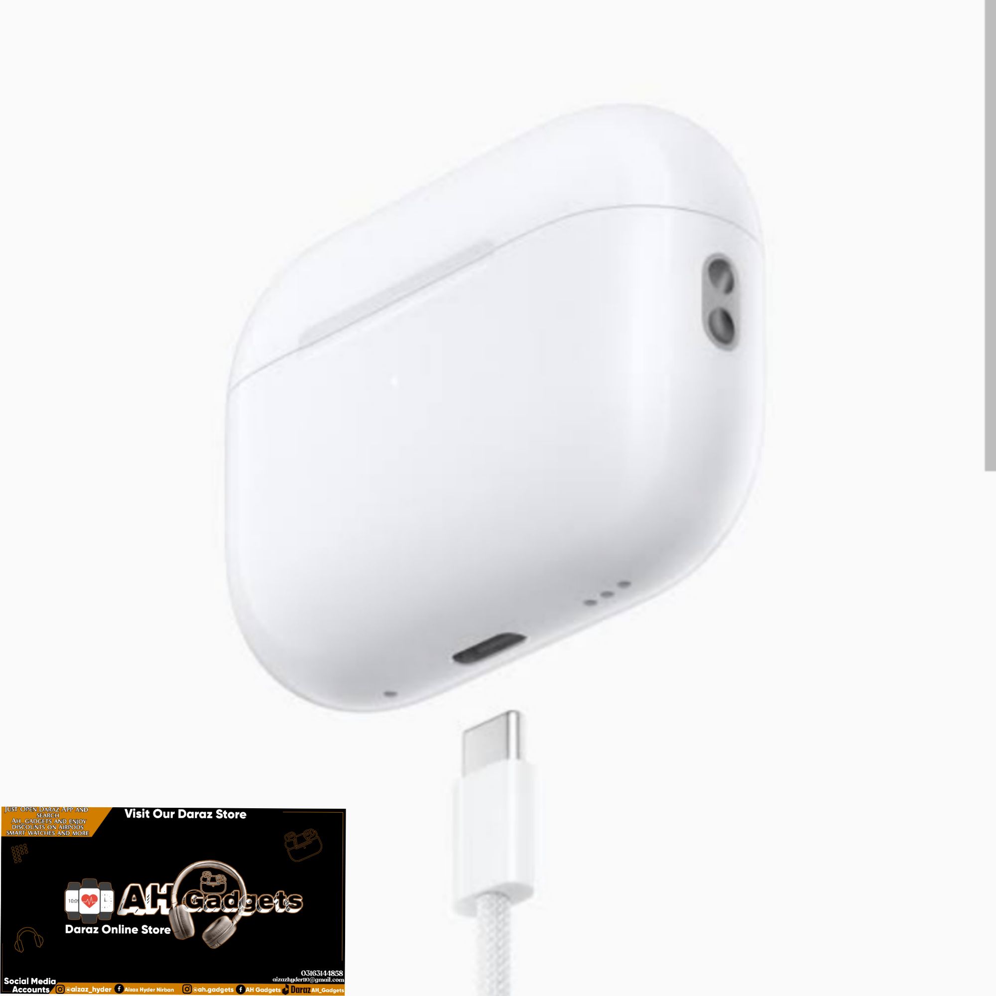 Airpods pro Earbuds 5.0 Bass boosted Earbuds Apple First Copy Charging ...