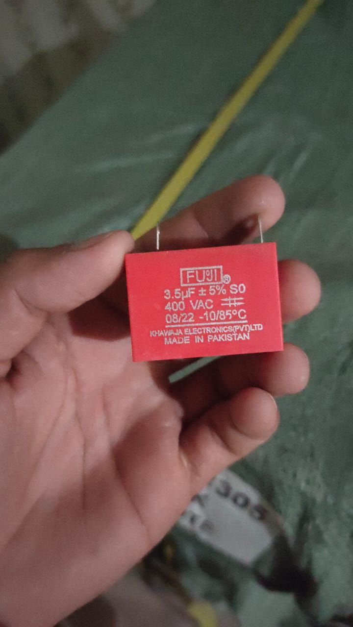 Fuji Capacitor | Celling Fan Capacitor | Best Cell | 3.5uf | Daraz.pk