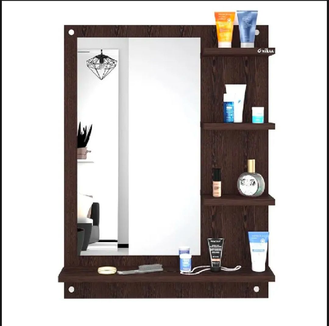 Fabulous DIY Wall Mounted Dressing Table - Wall Mirror With Storage ...