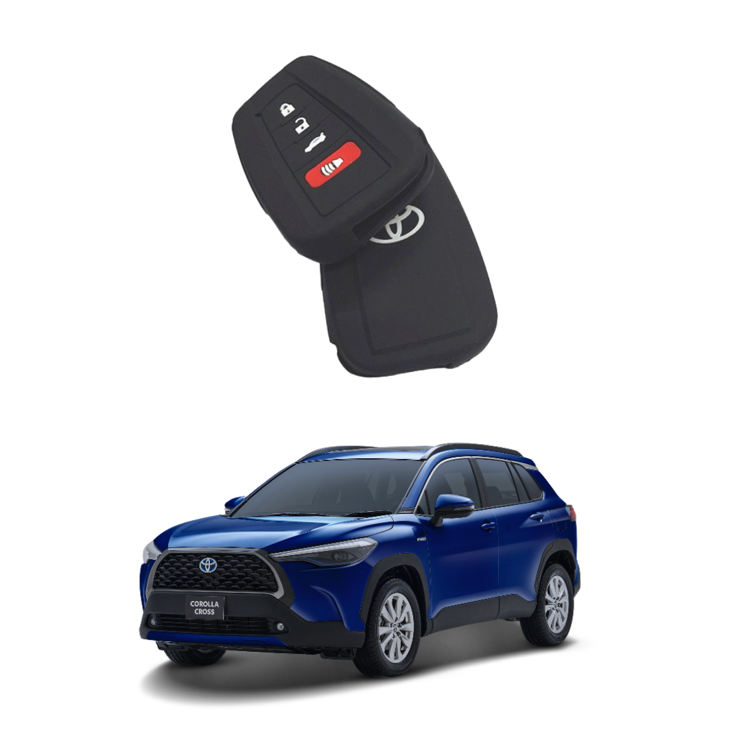 New Toyota CORSS Pvc Silicone Remote key Cover | Daraz.pk