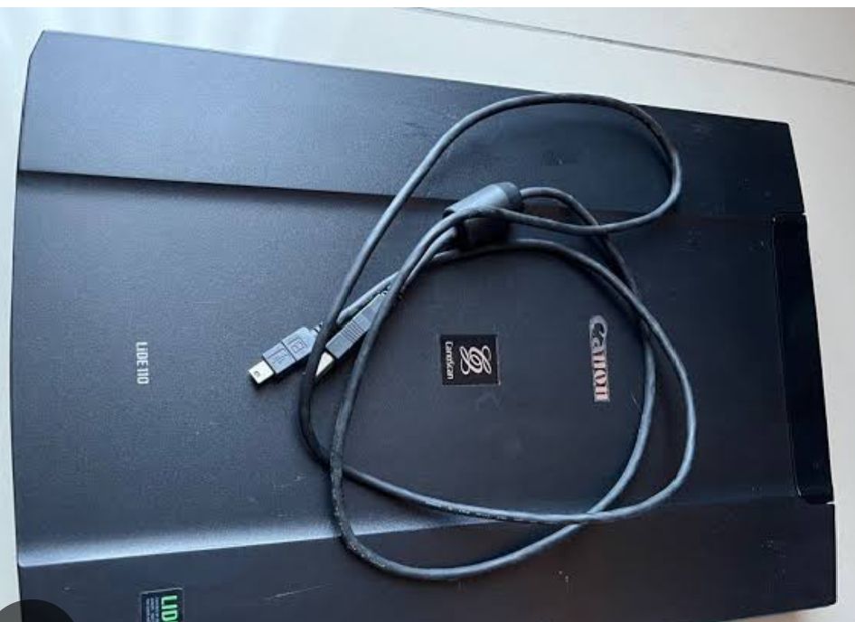 Scanner A4 Canoscan LiD100 and lid 110 Desktop Colour Flatbed Scanner ...