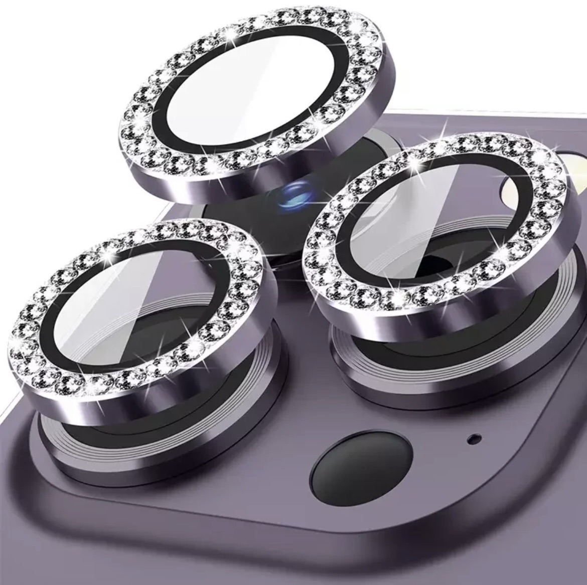 iPhone 14 Pro / 14 Pro Max - Diamond Stone Camera Lens Protector ...