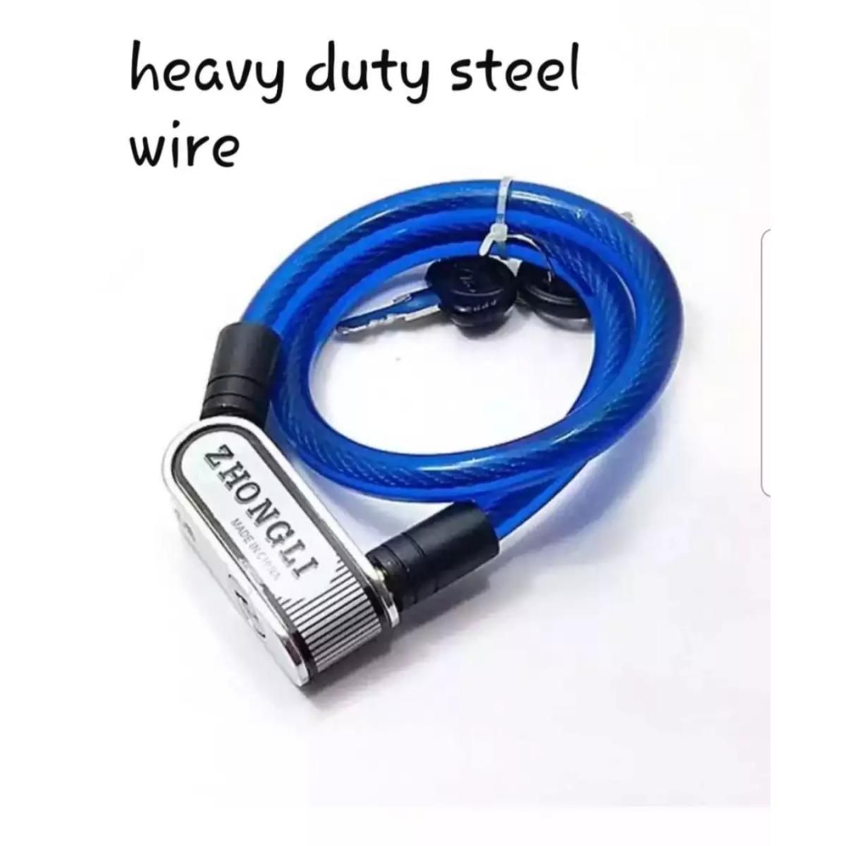 ZHONGLI ORIGNAl Wire Lock For Bike and Bicycles | Daraz.pk