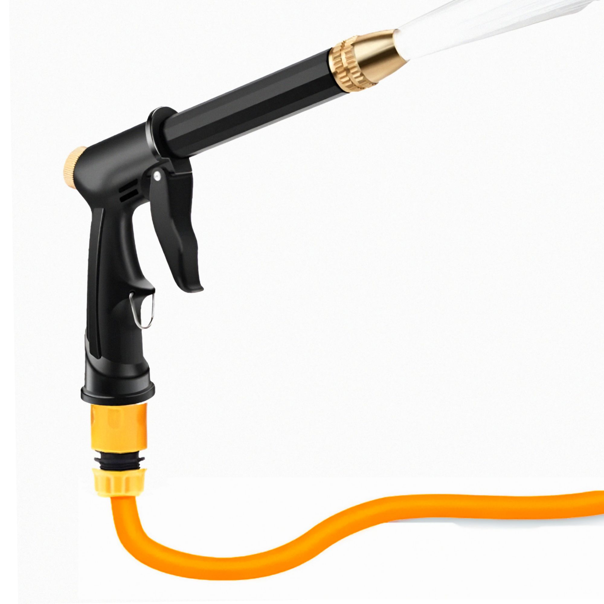Water Pressure Spray Gun Nozzle Spray High Pressure Power Extension Rod ...