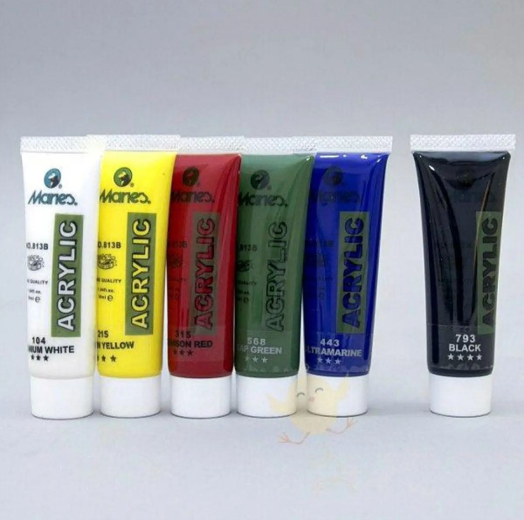 Mari's Acrylic colors 75ml tube ,6 acrylic color available | Daraz.pk
