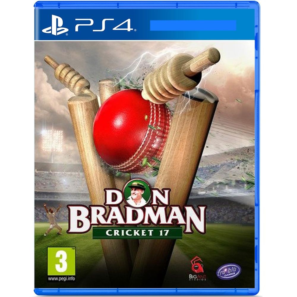 Don bradman cricket 17 PS4 DVD disc (used) | Daraz.pk