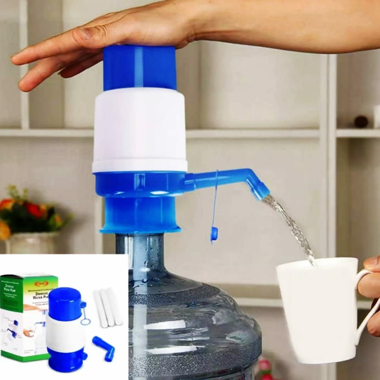Water Dispenser Pump-Manual Drinking Water Hand Press Dispenser Pump ...