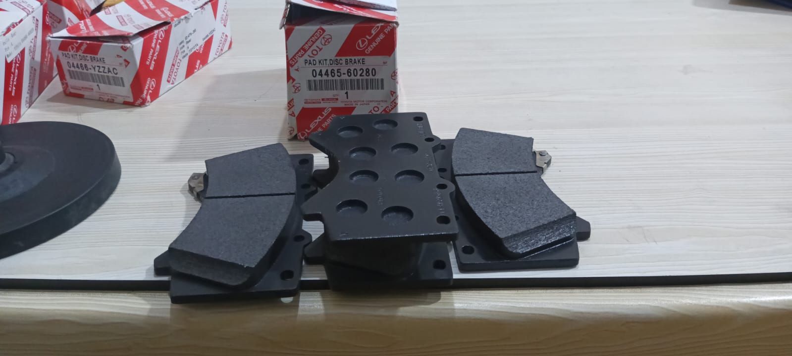 Toyota Genuine Front Disk Brake Pad 4 Pcs Kit 04465-60280 | Daraz.pk
