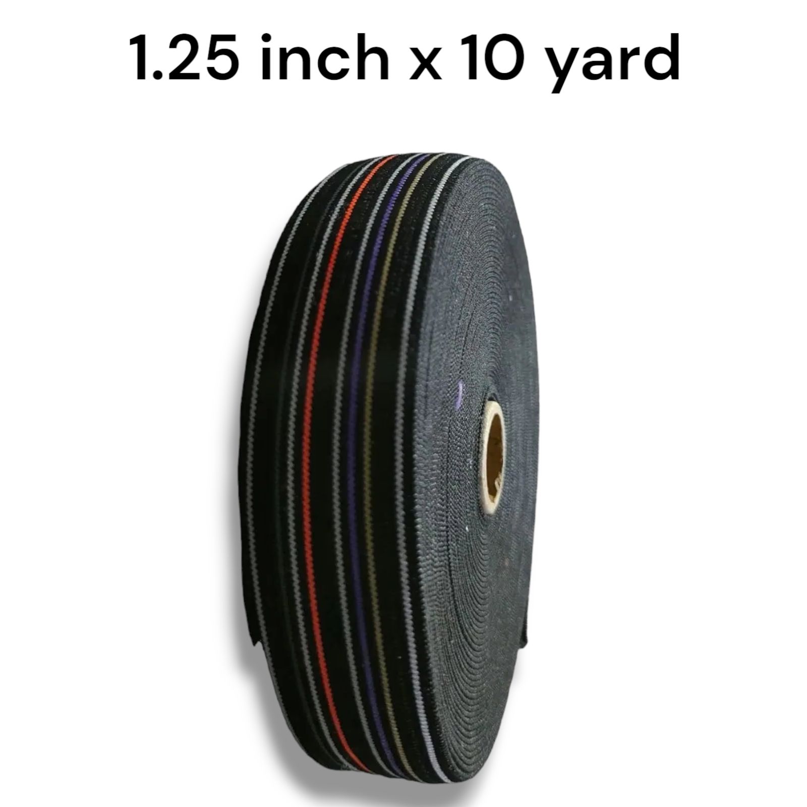 Sewing Elastic Band 1-Inch and 1.25 inch 10-Yard Black Colored Double ...