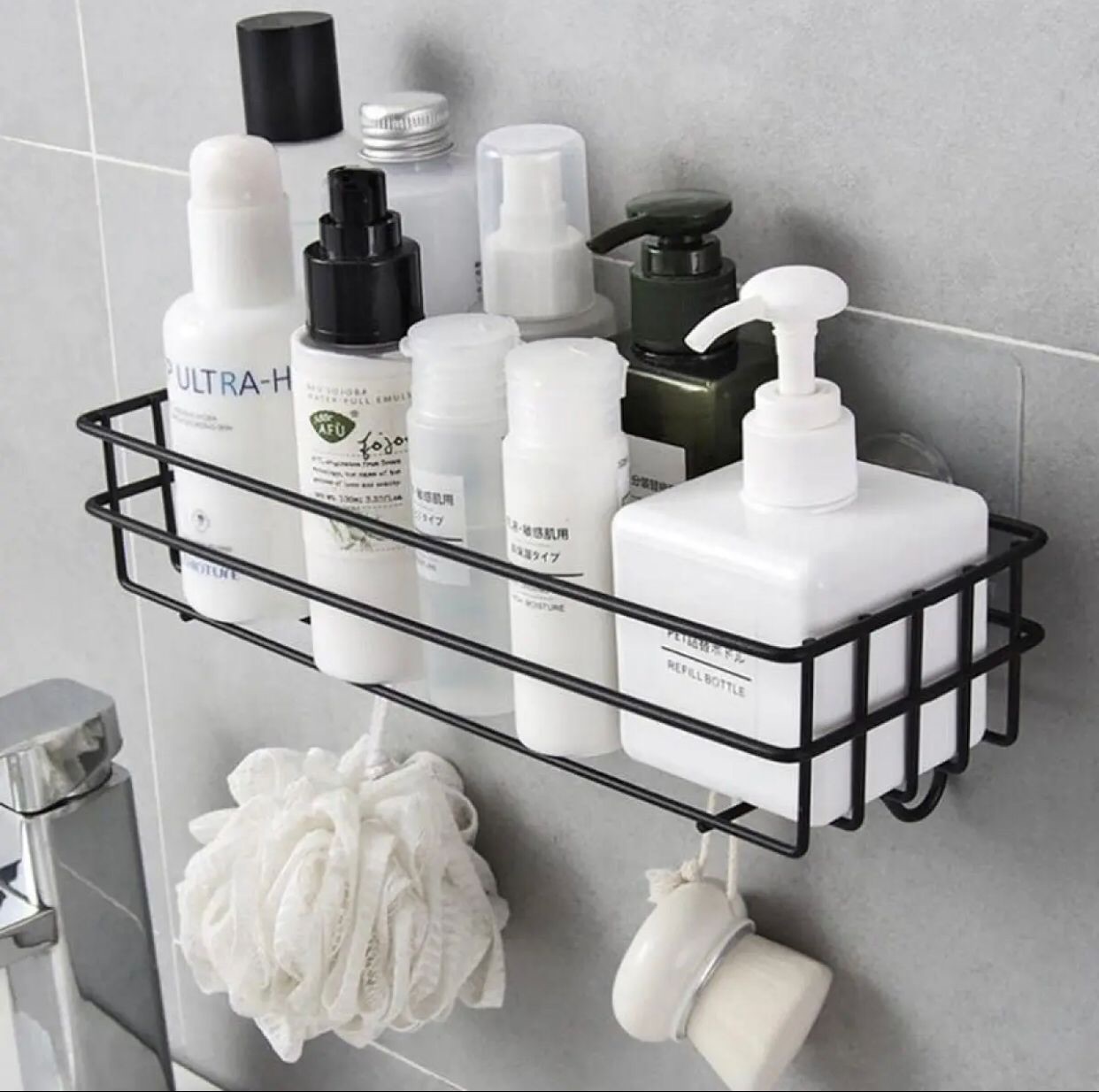 Multipurpose wall mounted Storage Rack / shower storage rack/ 1 layer ...