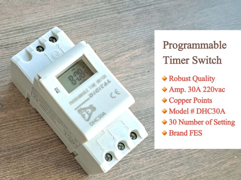 Digital Timer Switch Switch || Programmable Timer || Dhc-30A Timer | Daraz.pk