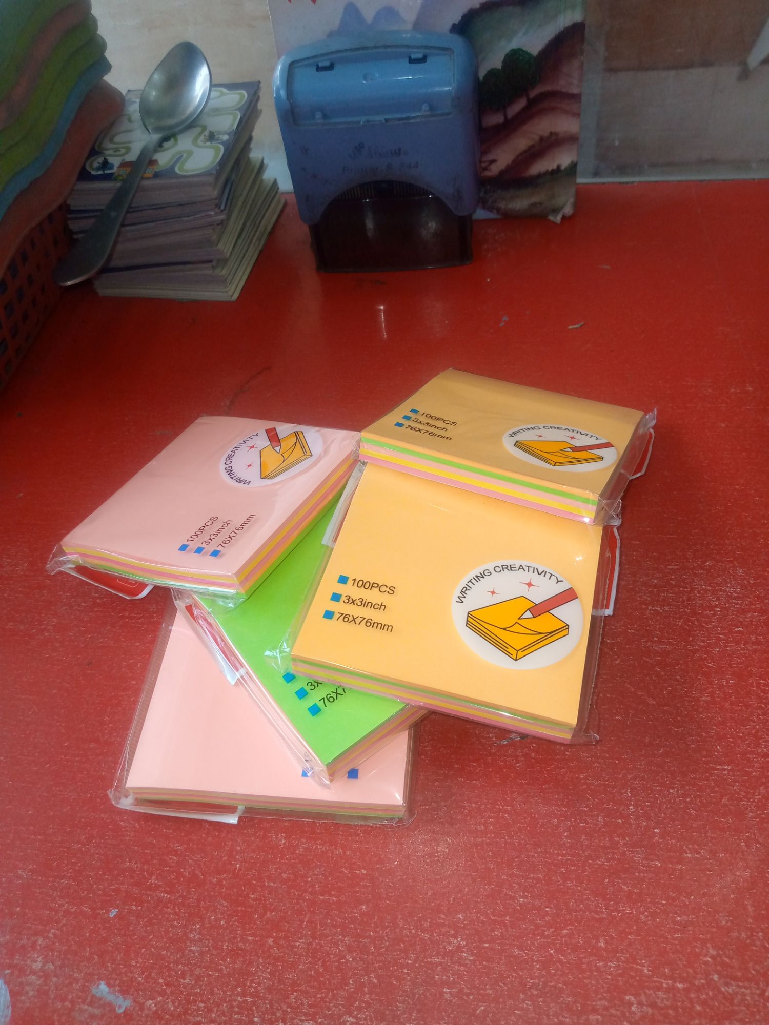 Sticky Notes Multi Colour (Post-it Pad): 3 x 3 Inches | Daraz.pk