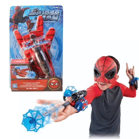 Amazing Spider-Man Web Toy That Throw Arrow Spider Man Web Fun Darts ...
