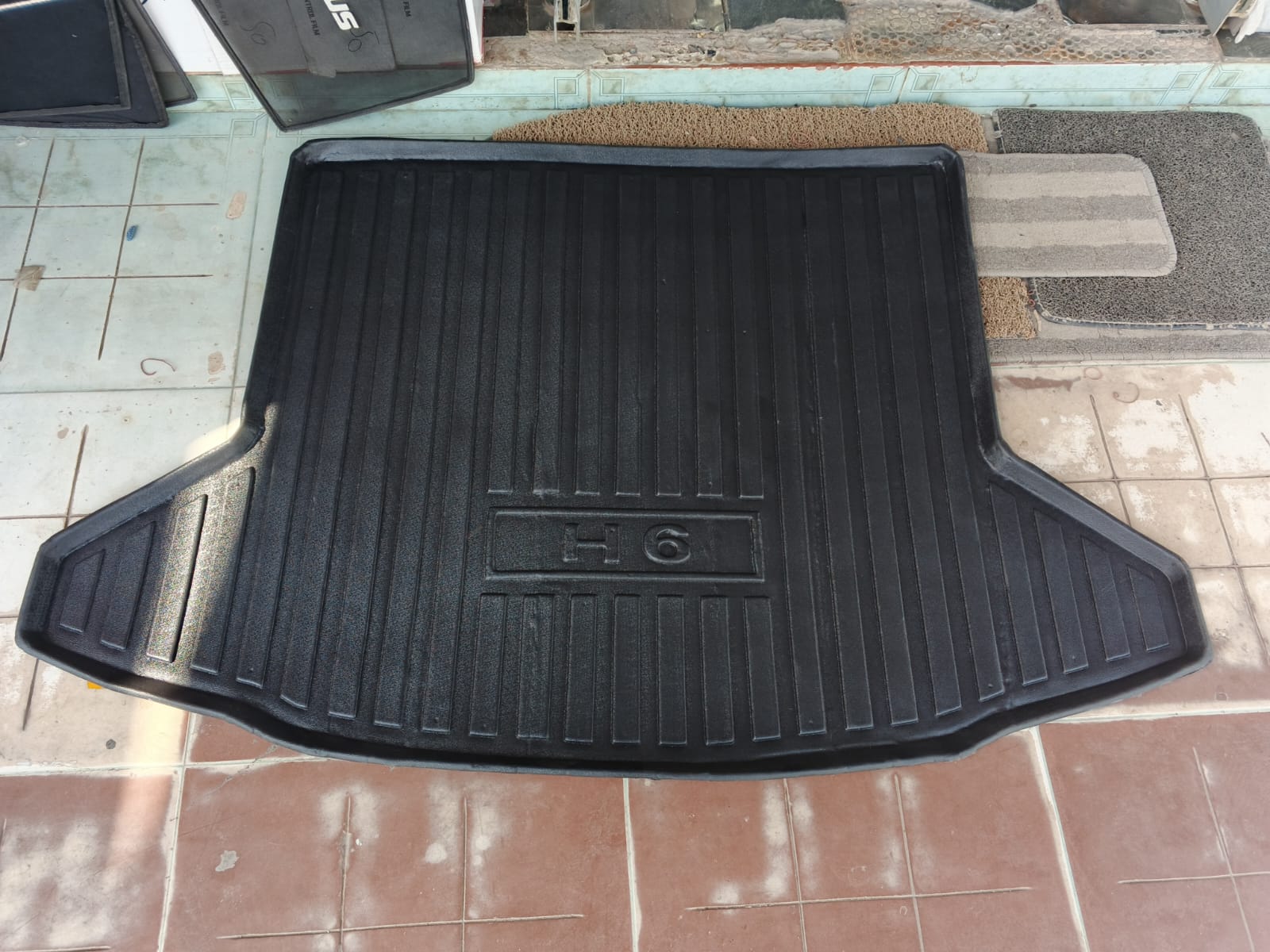 Heavy Duty Black PVC Trunk Tray for Haval H6 – Exact Size & Durable ...