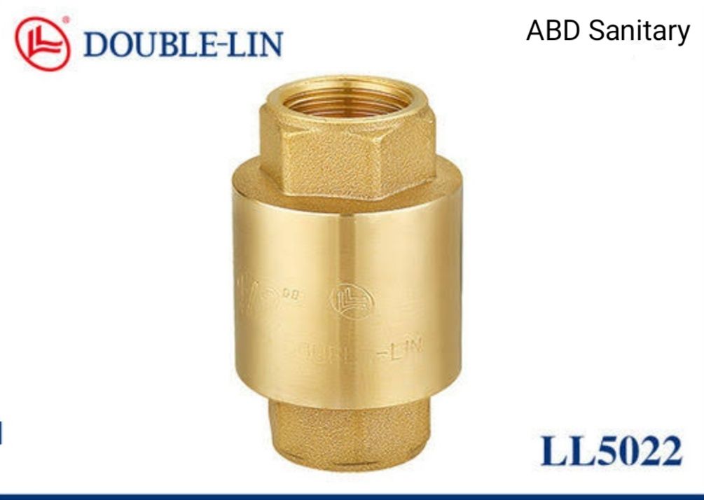 Brass spring check valve,vertical spring check valve,double lin company ...