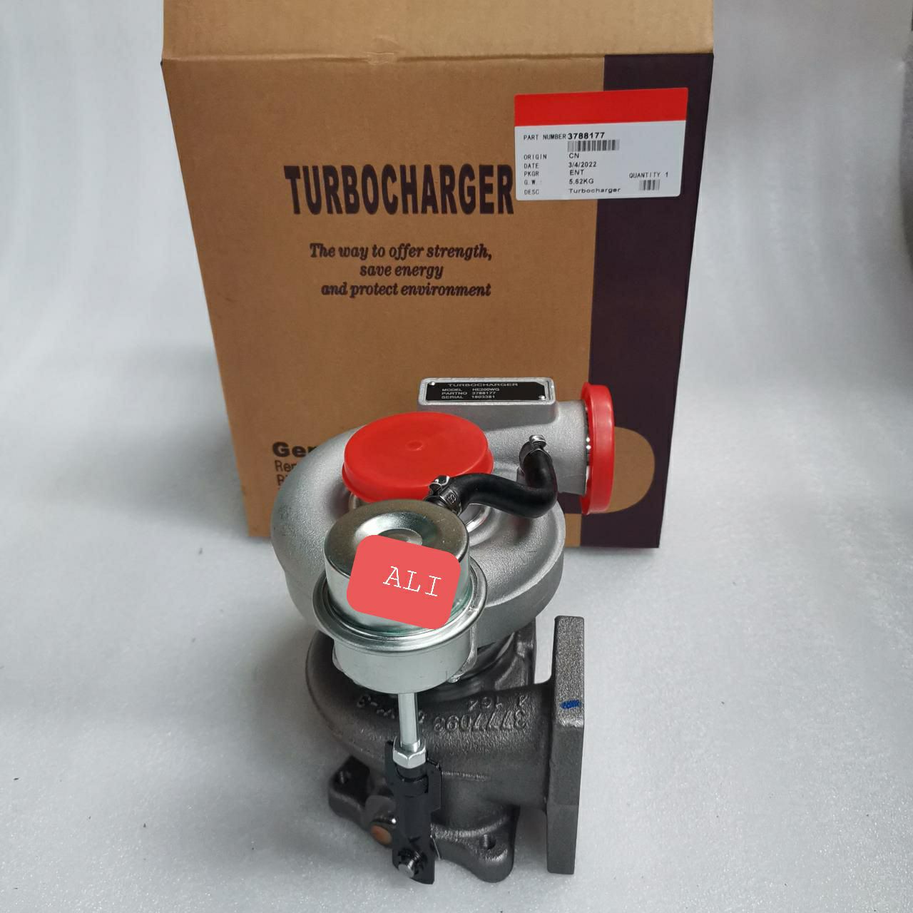 TURBO CHARGER ASSY FOTON TUNLAND HE300WG/3788177 | Daraz.pk