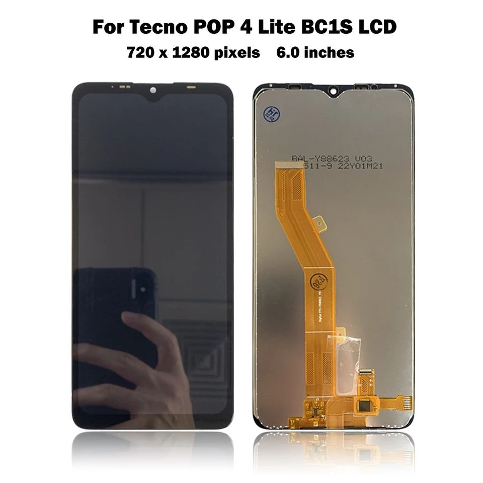 Tecno POP 4 lite BC1S LCD Panel | Daraz.pk