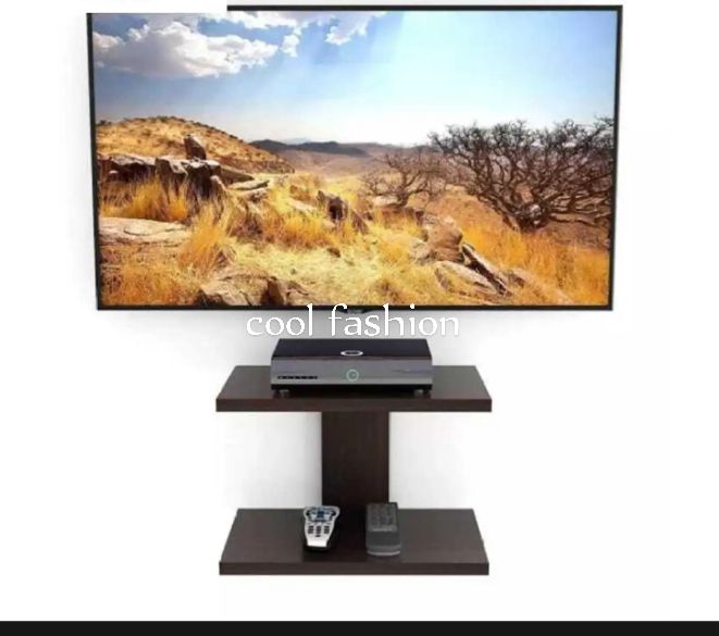 Led tv shelf Wall mounted Lcd racks Wall Mounted Media Console Floating ...