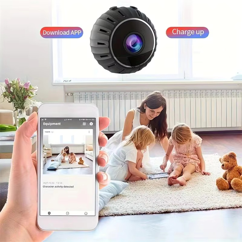 X10 Mini WiFi Camera Microphone HD 1080P Wireless DV Camera Real Time ...