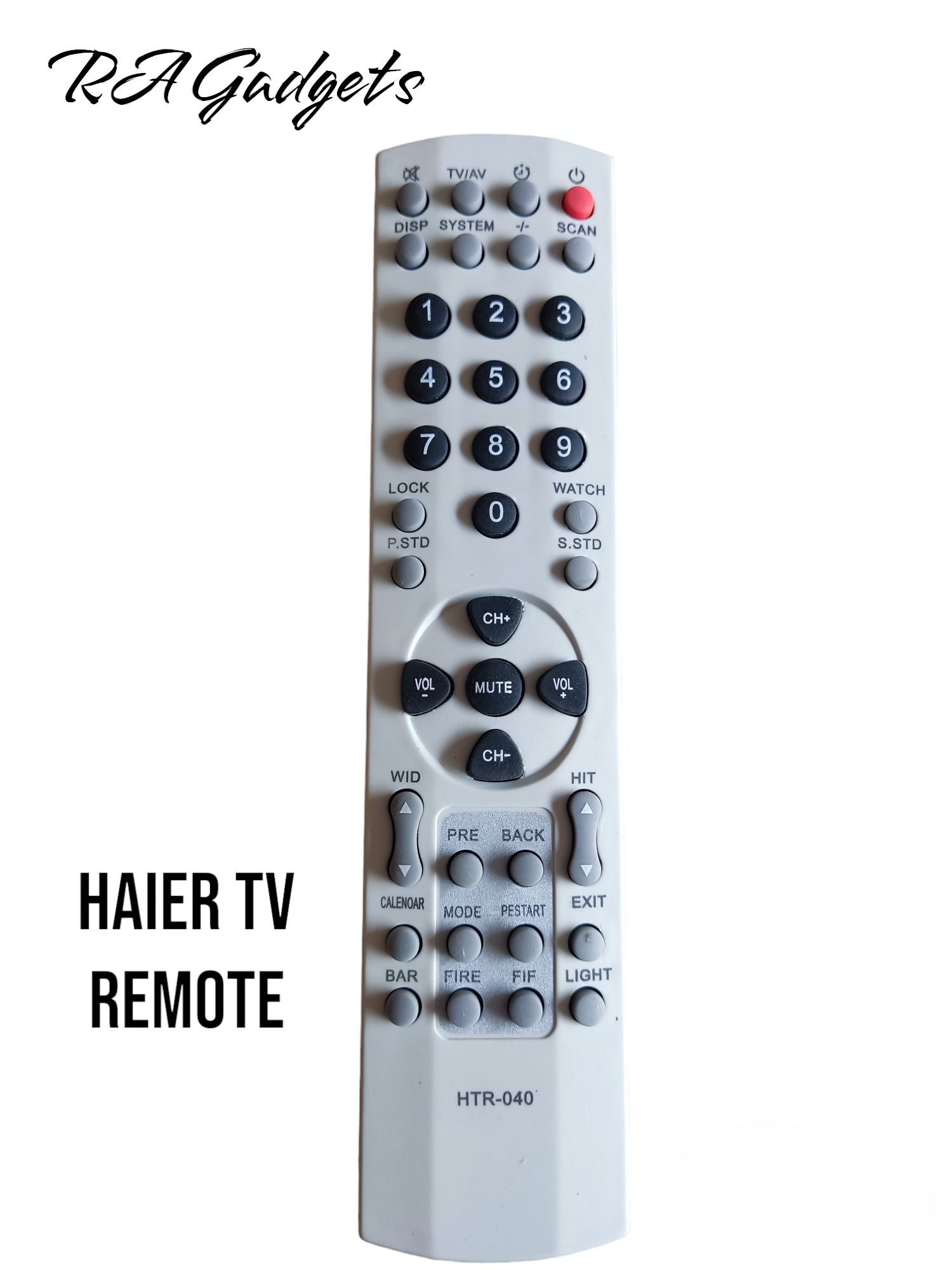Haier TV remote control (040) | Daraz.pk