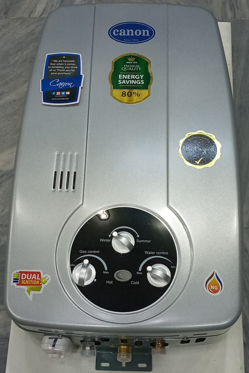 CANON Instant Geyser 20- Liter Natural Gas Water Heater 20-DD With 1 year Brand Warranty | Daraz.pk