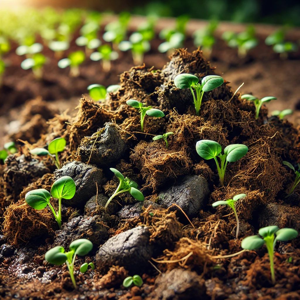 Bhal Mud,Cow Dung And Plants Fertilizer Powder For Plants | Daraz.pk