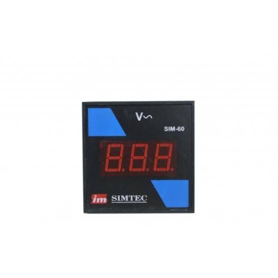 DC Digital Volt Meter SIM-60 Size 60 X 60MM SIMTEC Power Supply 220VAC Range 300V CHINA | Daraz.pk