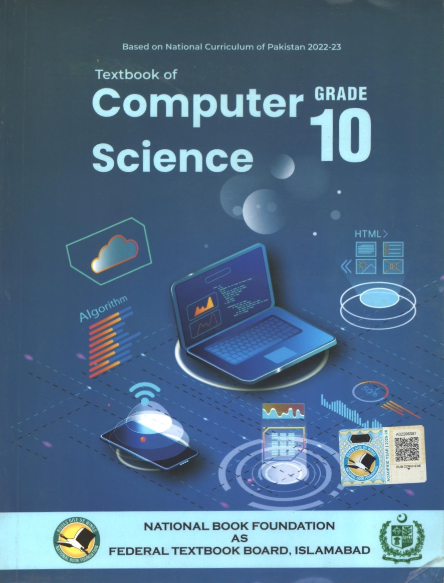 Textbook of Computer Science Class 10 Federal Board | Daraz.pk